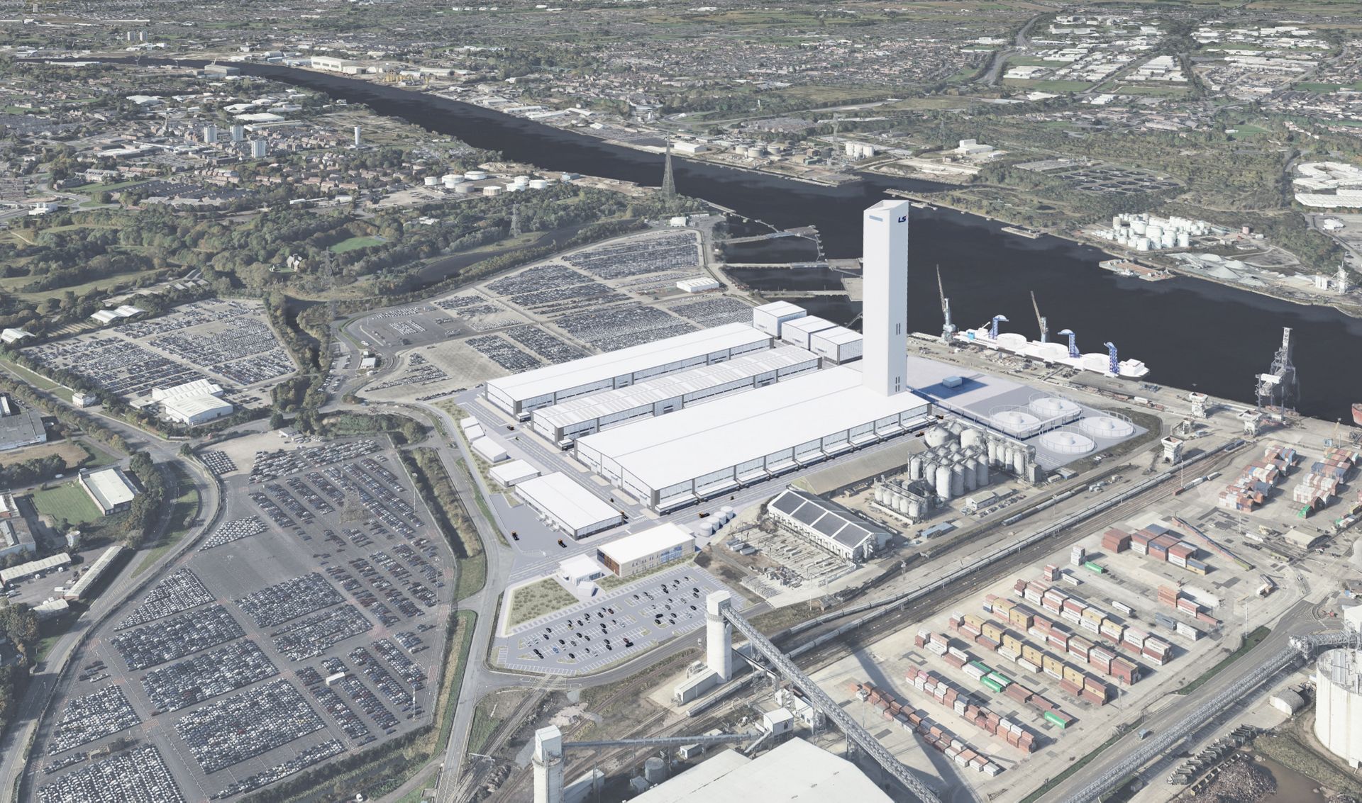 New £923m sub-sea and onshore cable factory plans unveiled for Port of Tyne
