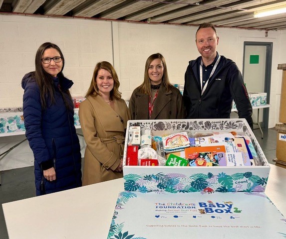 3000 baby boxes delivered to first time parents in the North East