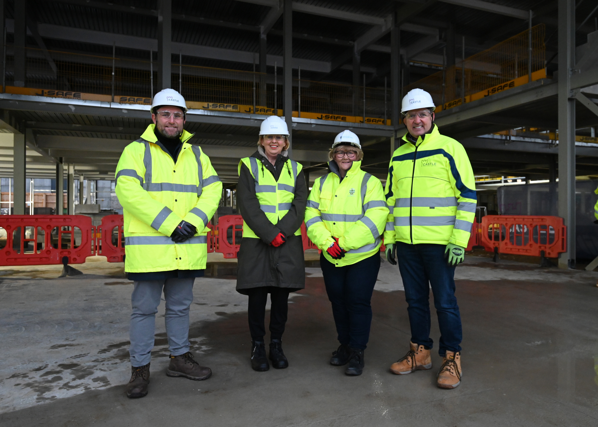 College new build project will launch the careers of five young people